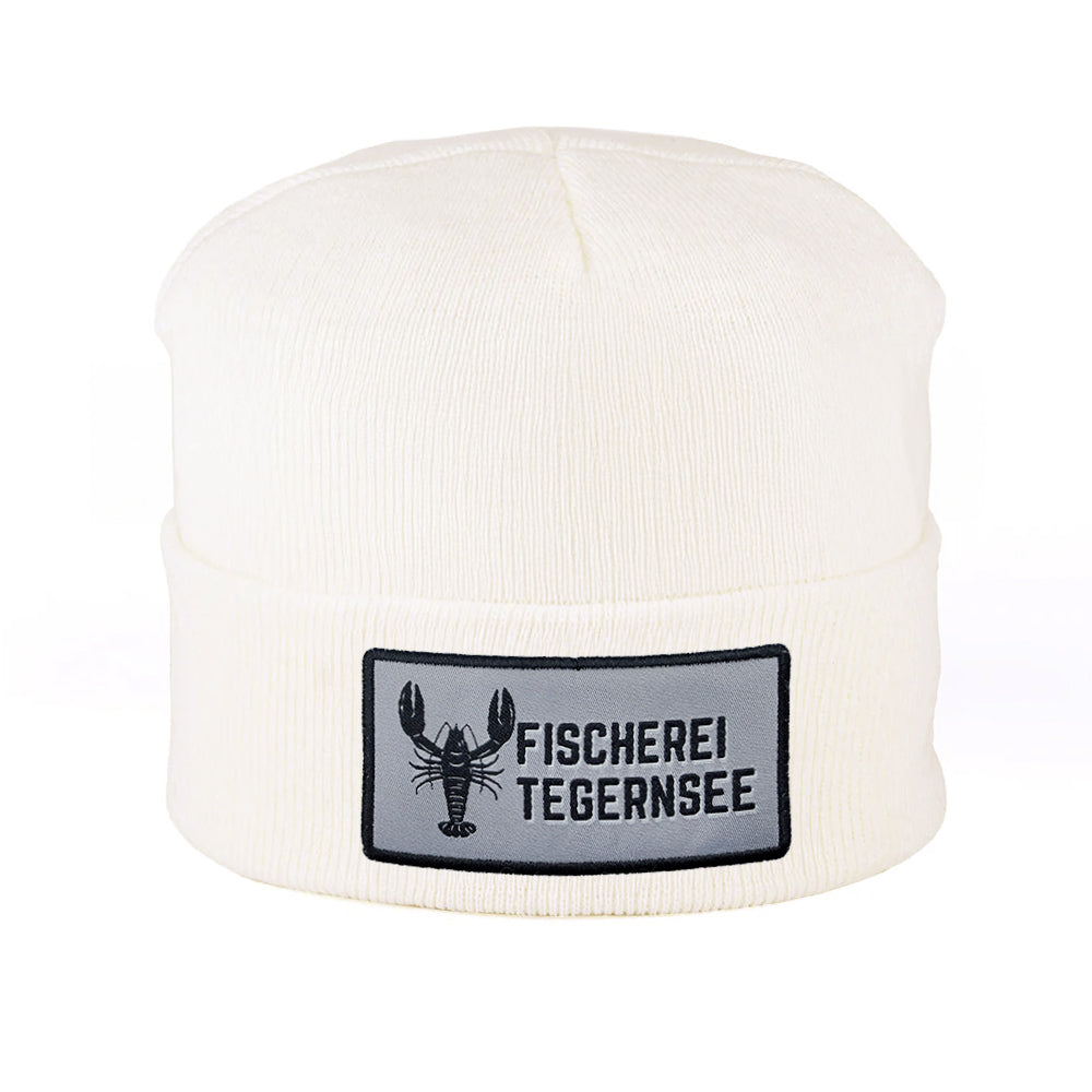 Lobster Mütze wollweiß - monochrom – Fischerei Tegernsee